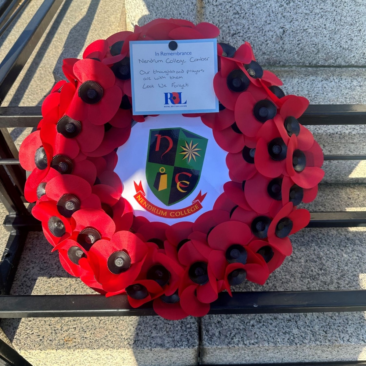 Nendrum College - Remembrance Service