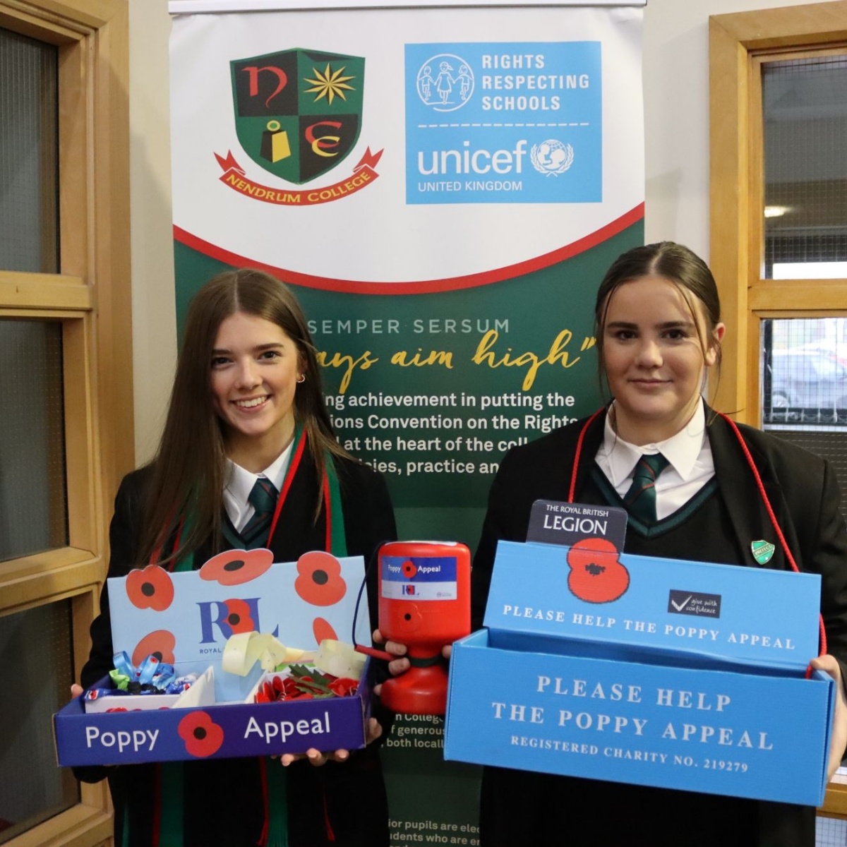 Nendrum College - Poppy Appeal